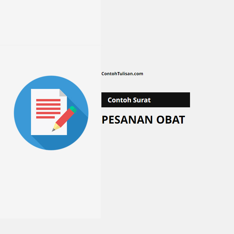Contoh Surat Pesanan Obat | contohtulisan.com